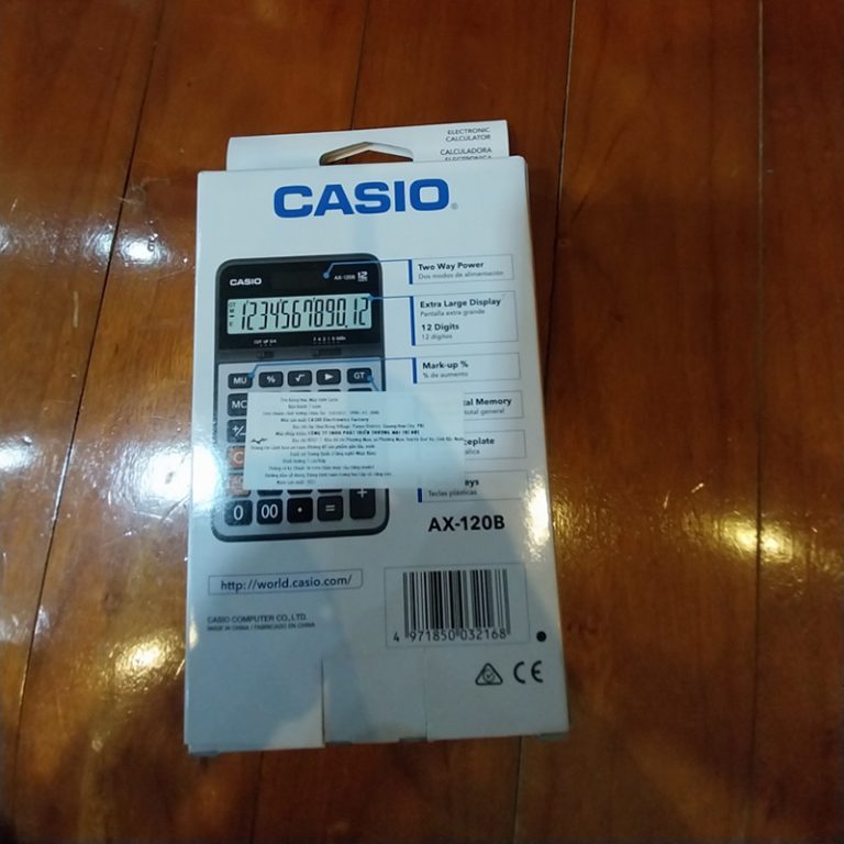 Máy Tính Casio AX12B - Tht24h.com